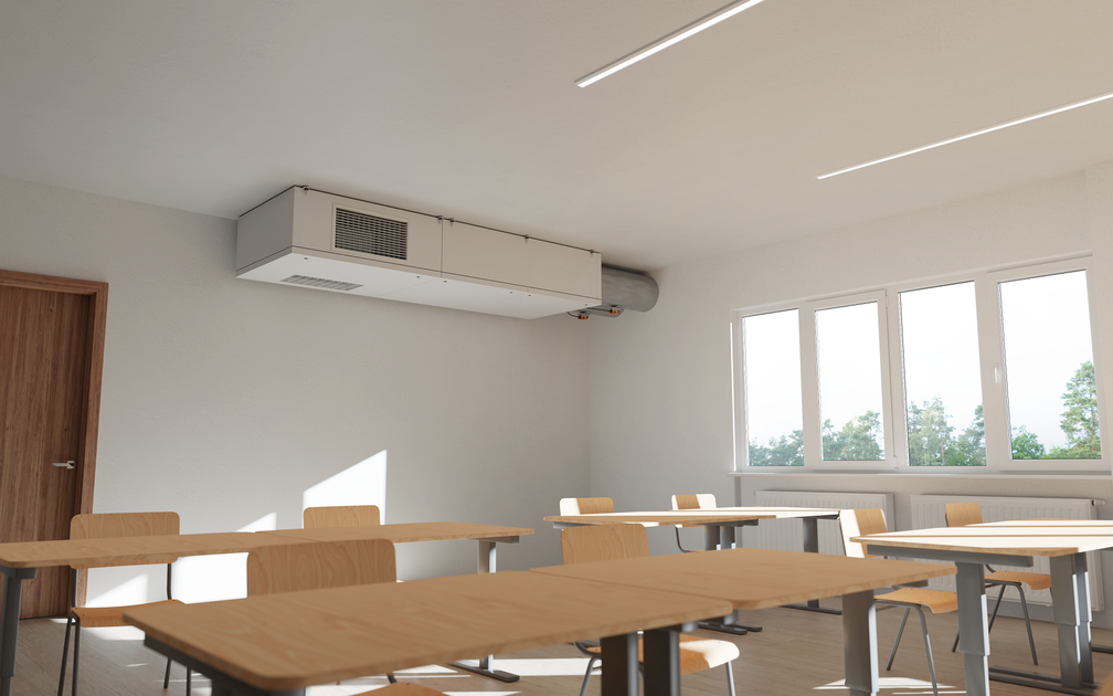 A quality education begins with the school ventilation unit | Komfovent