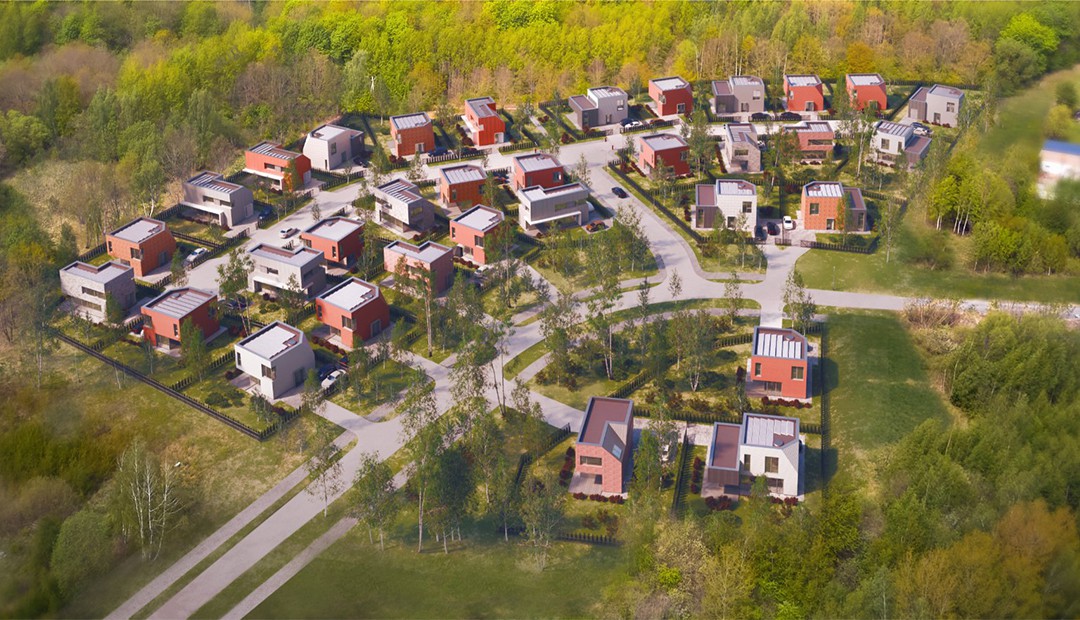 First of its kind in Lithuania: 33 house project equipped with KOMBI ...