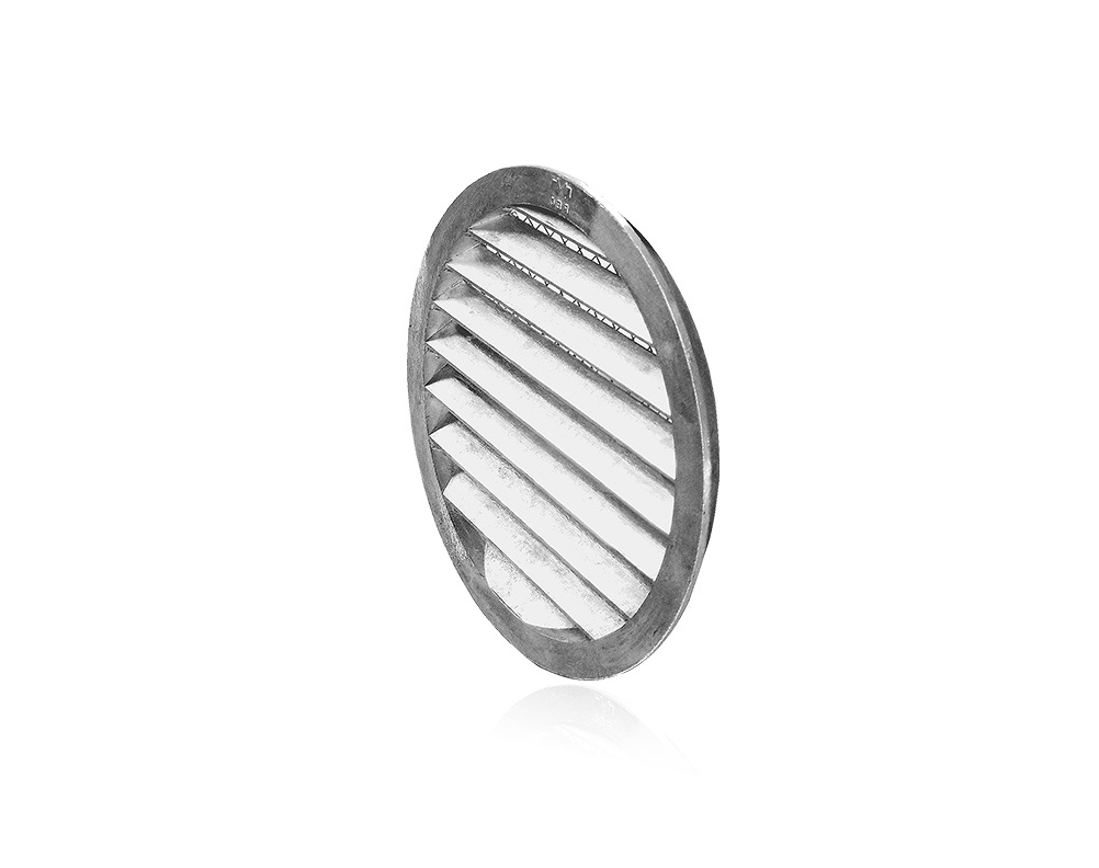 Wall-mounted air intake / exhaust vent with wire mesh | Komfovent