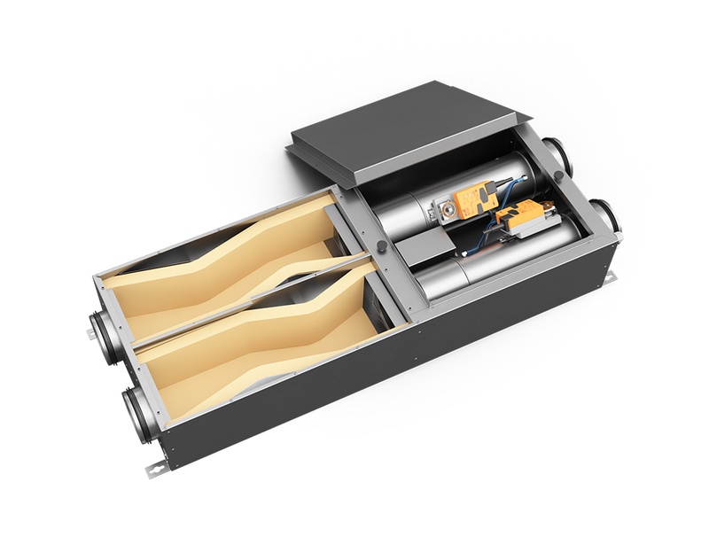 Variable air volume damper unit VAV BOX | Komfovent